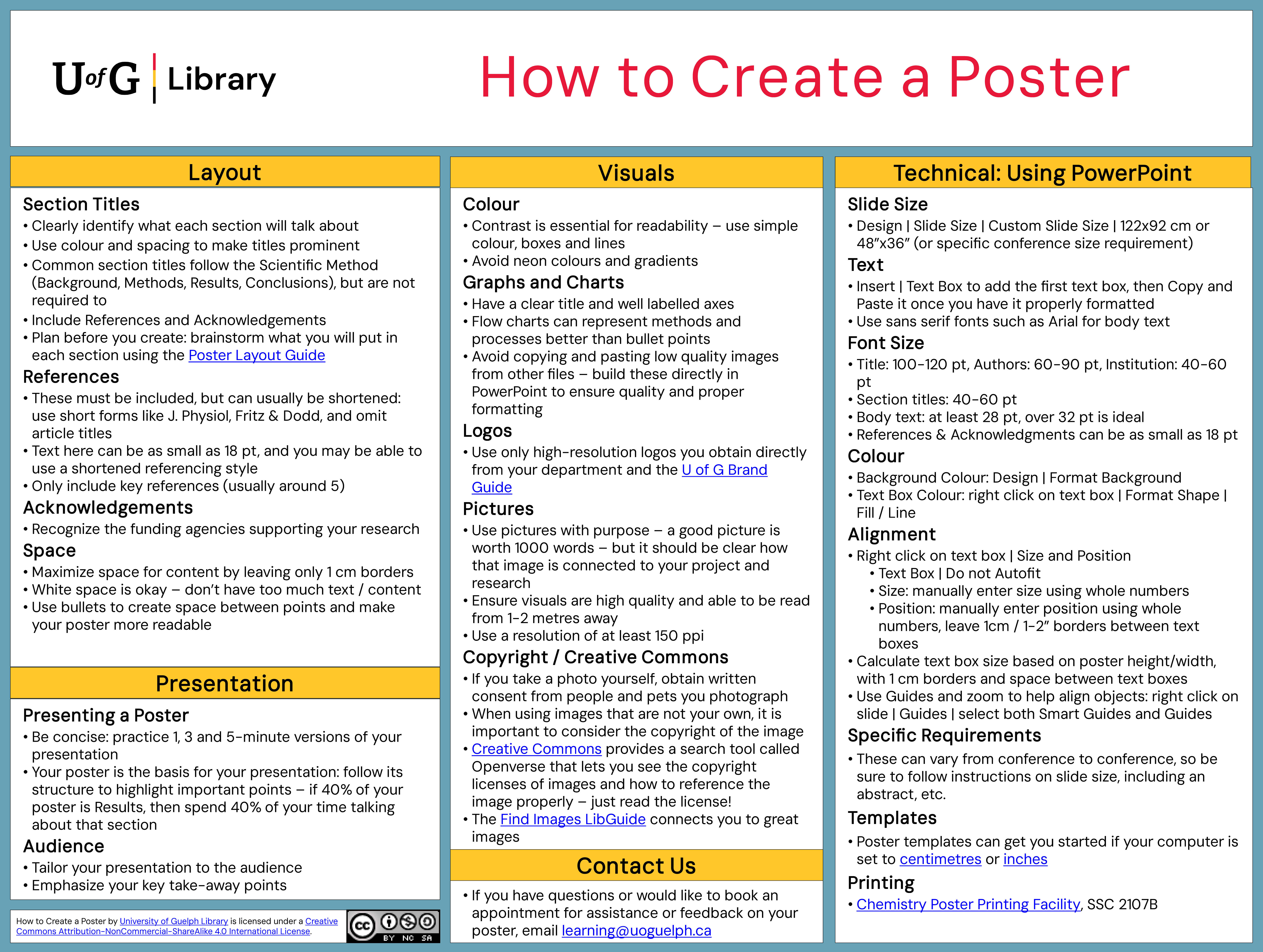 How to Create a Poster | Digital Learning Commons