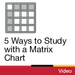 How to Create a Matrix Chart | Digital Learning Commons